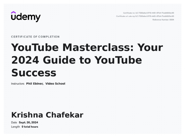 YouTube Masterclass Your 2024 Guide To YouTube Success | PDF