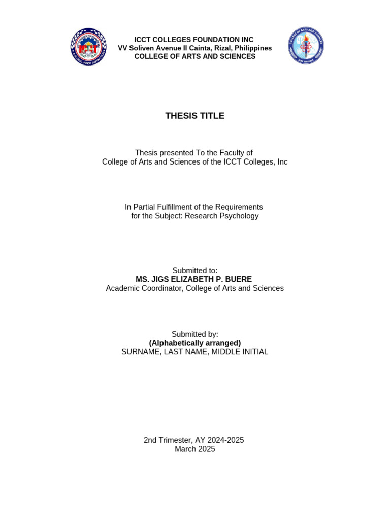 THESIS-FORMAT (1) | PDF | Data | Thesis