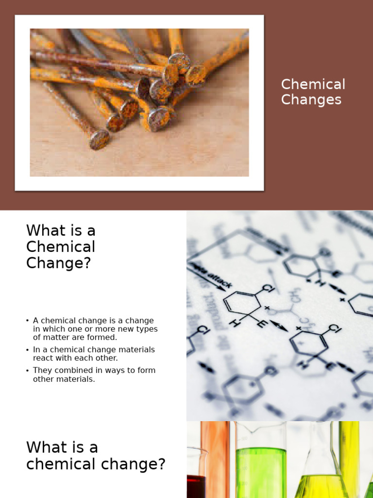 Chemical Change | PDF