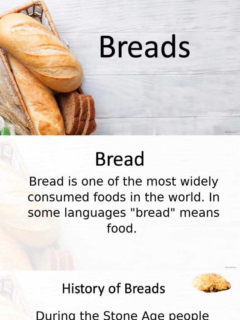 Bread PPT | PDF | Breads | Sourdough