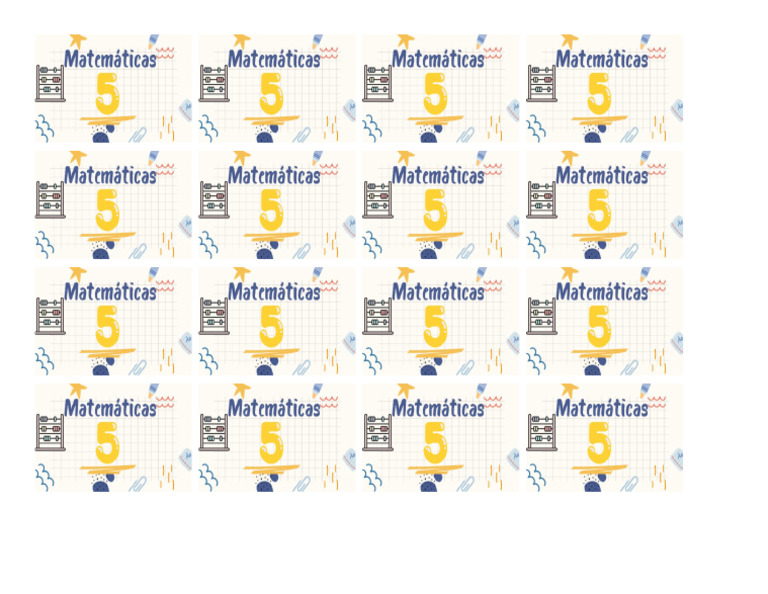 Etiqueta de Matemáticas | PDF