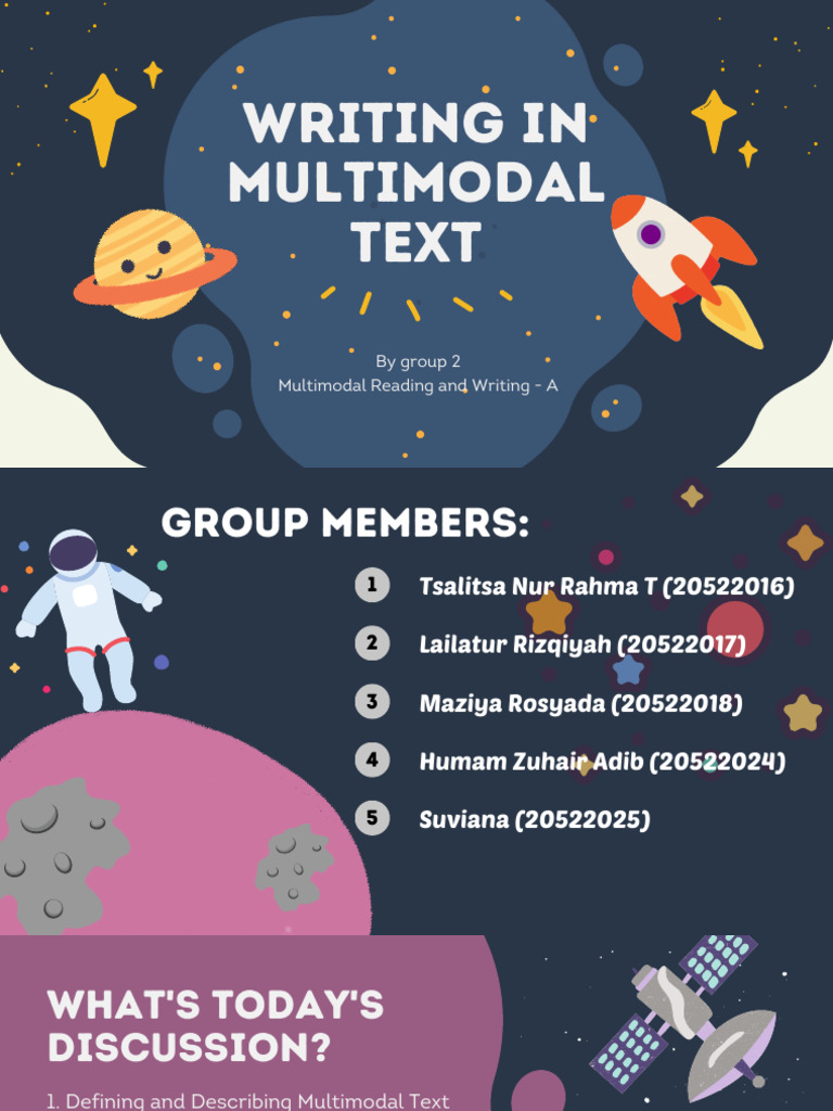 Understanding Multimodal Texts | PDF | Writing | Communication