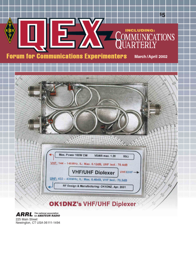 Qex 2002 02 | PDF | Amplifier | Analog To Digital Converter
