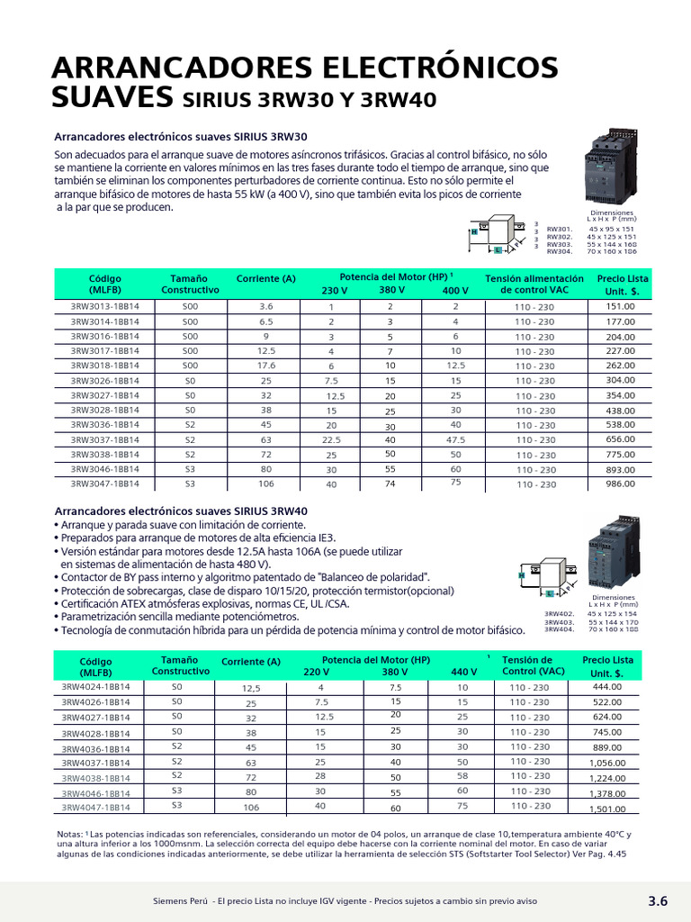 Soft Starter | PDF | Electricidad | Ingenieria Eléctrica