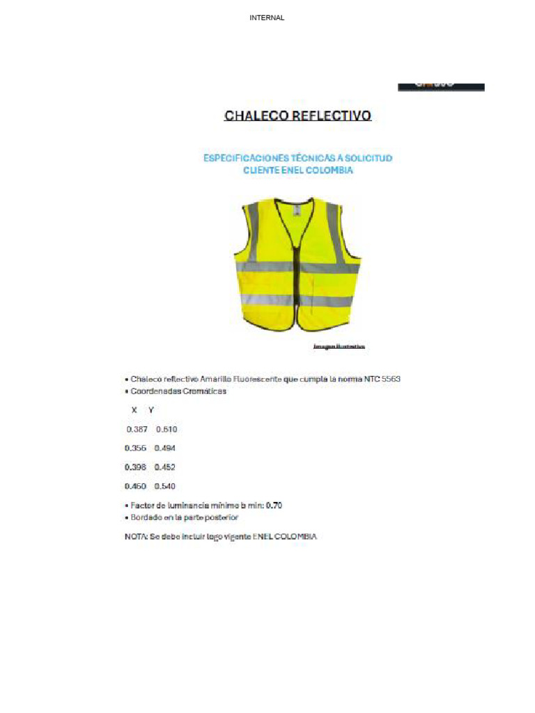 Chaleco Reflectivo | PDF