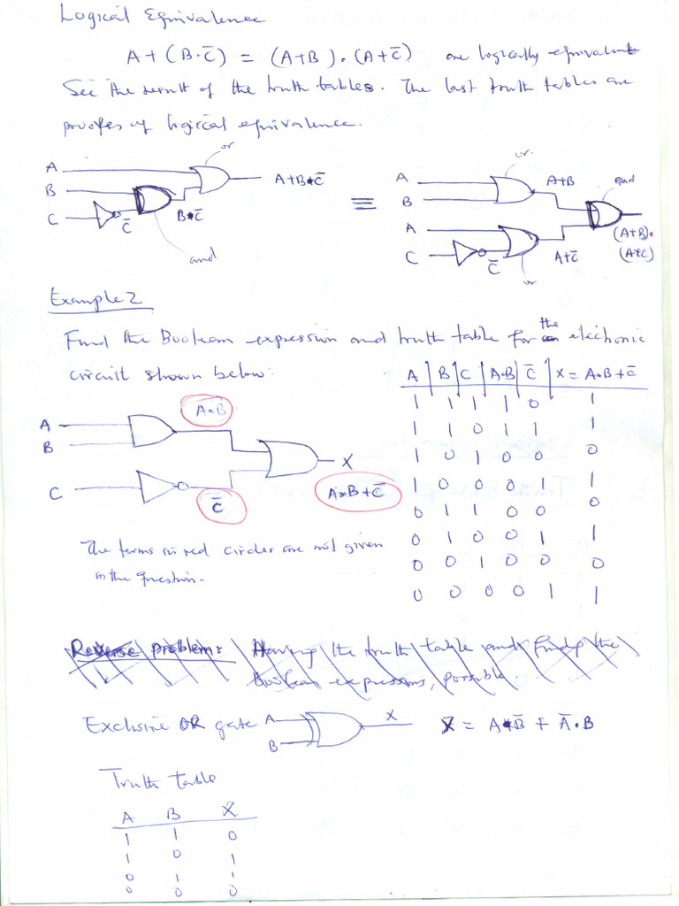 Logic Equivalent | PDF