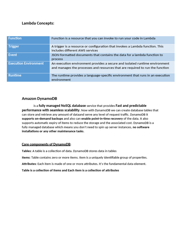 Lambda Concepts | PDF