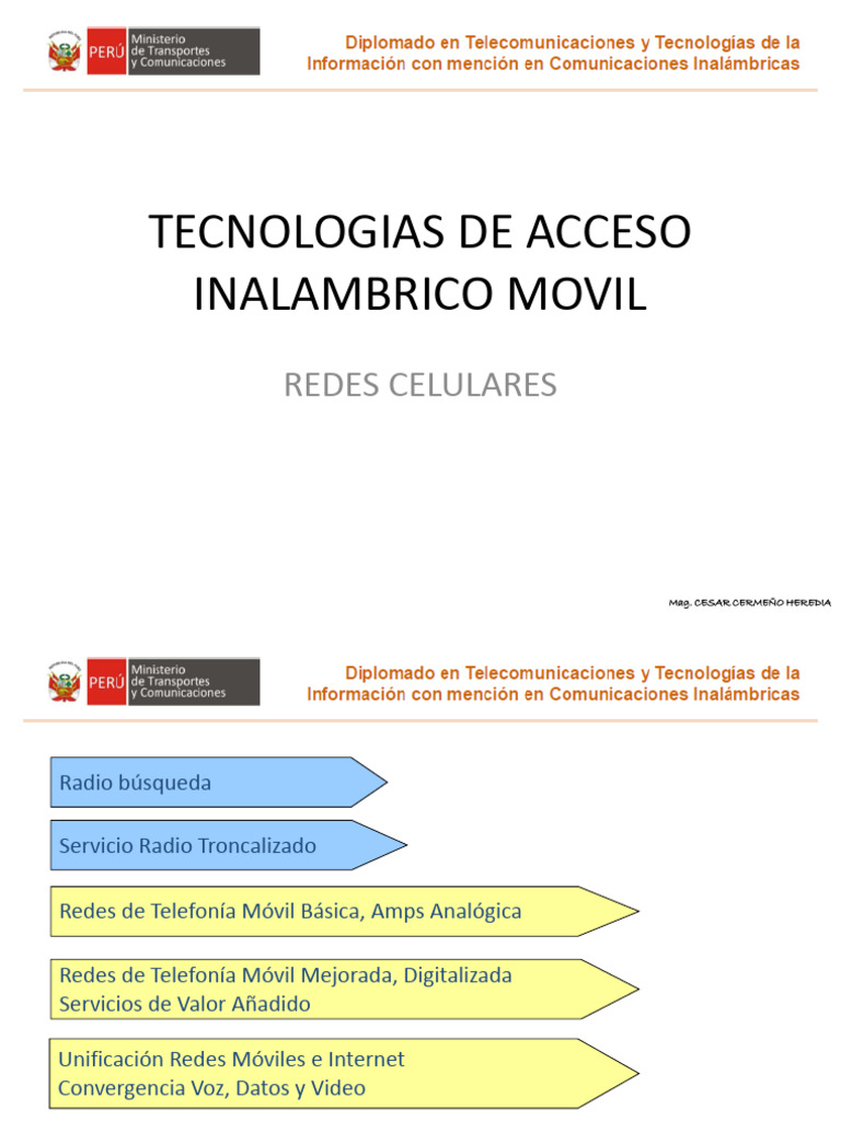 Tema_9_Redes celulares | PDF | Telefonía móvil | Red celular