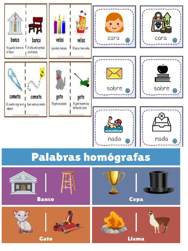 Palabras Homografas | PDF