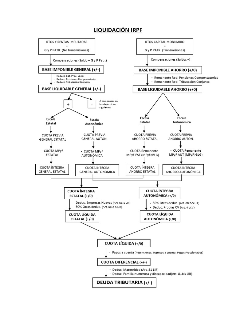 Guía de Liquidación IRPF | PDF | Impuestos | Finanzas del gobierno