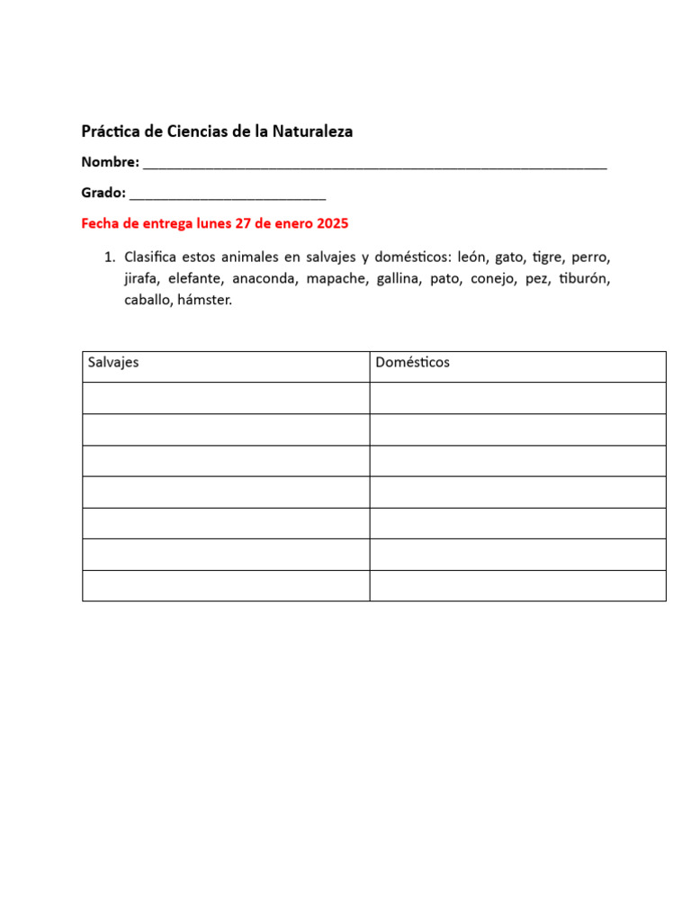 Ciencias de La Naturaleza Práctica | PDF