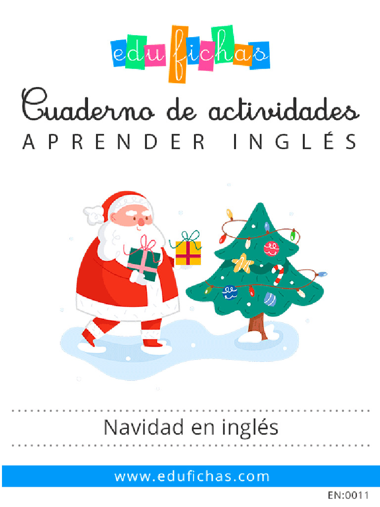 IN0011 Navidad Ingles Edufichas | PDF