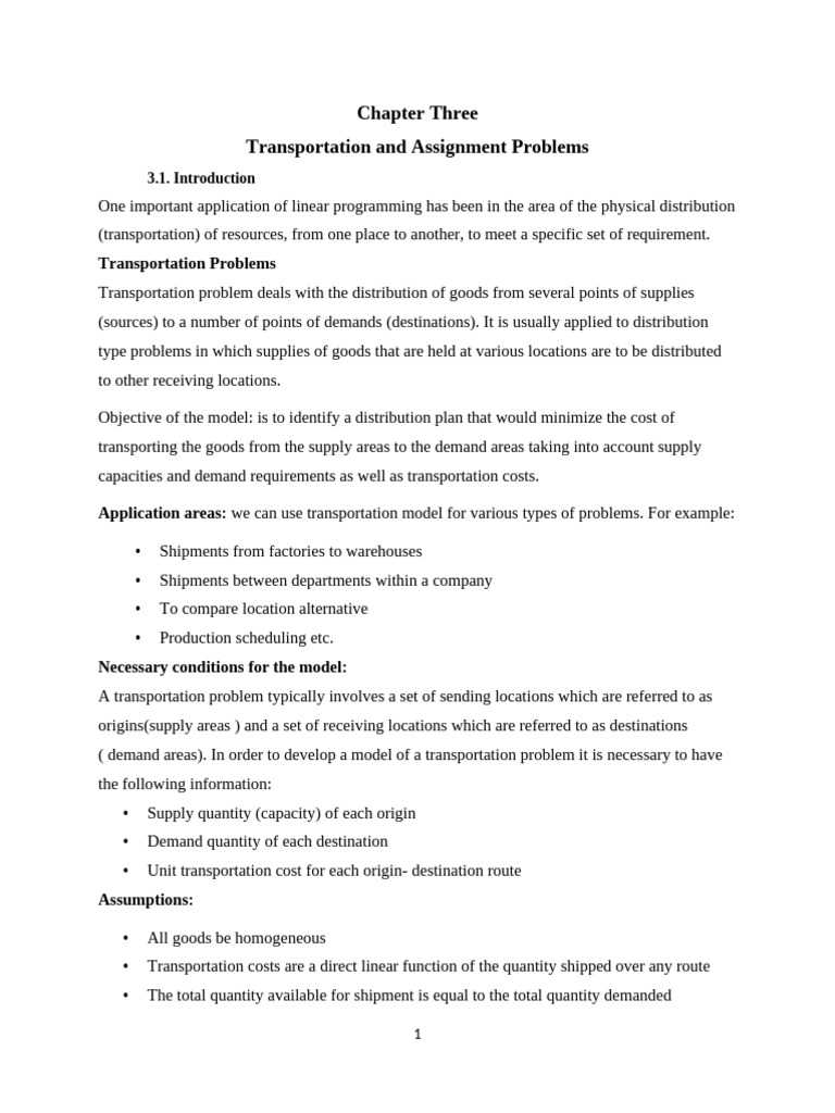 Ch-3 (1) | PDF | Demand | Linear Programming