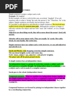 Simple, Complex and Compound Sentences | PDF | Sentence (Linguistics ...