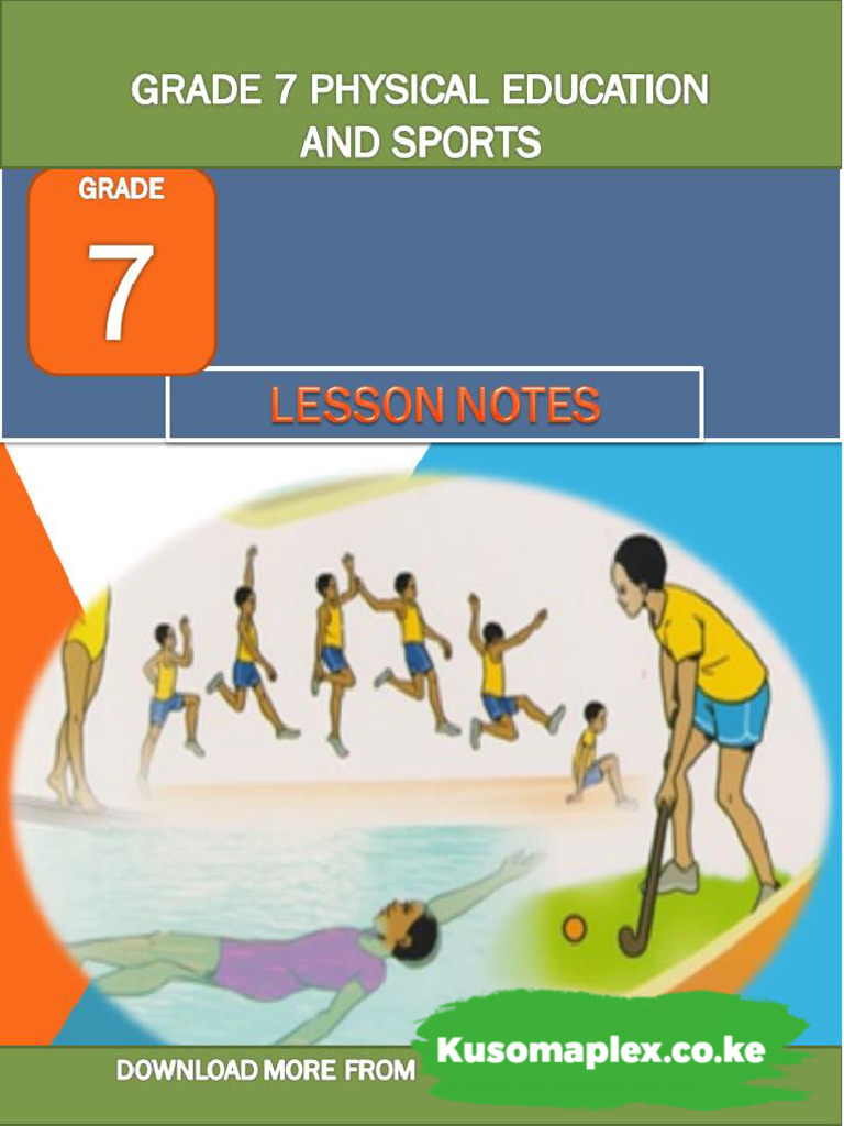 Grade 7 Physical Education and Sports Note - 250106 - 100432 | PDF | Foot