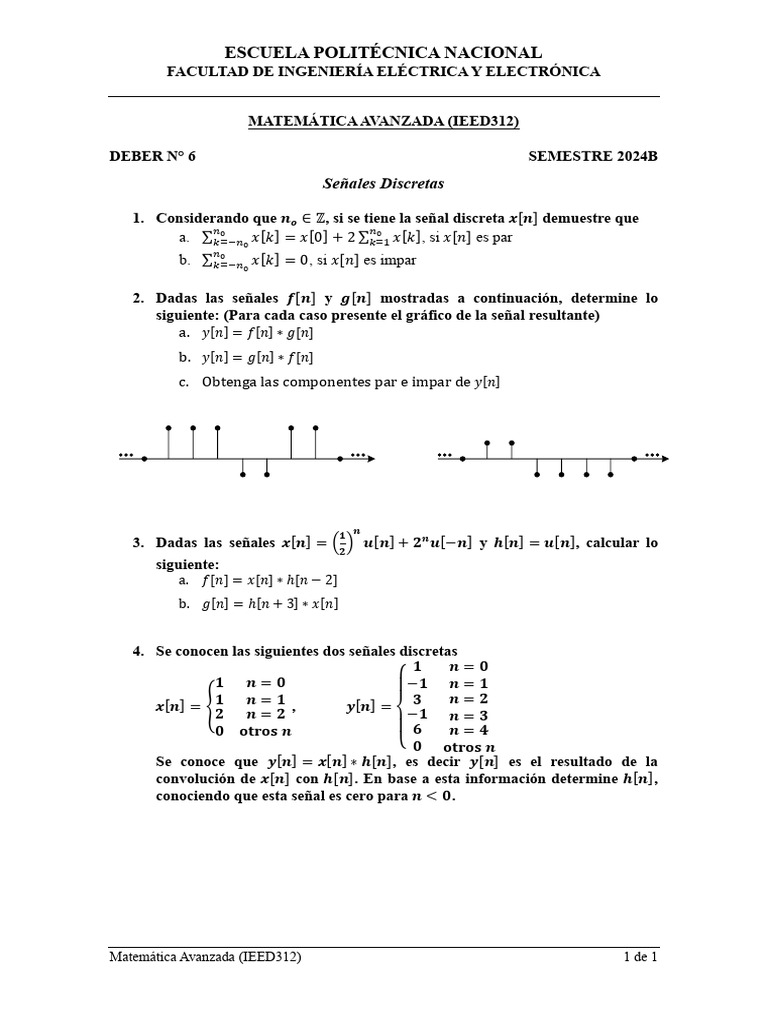 Tareas de Matemática Avanzada | PDF