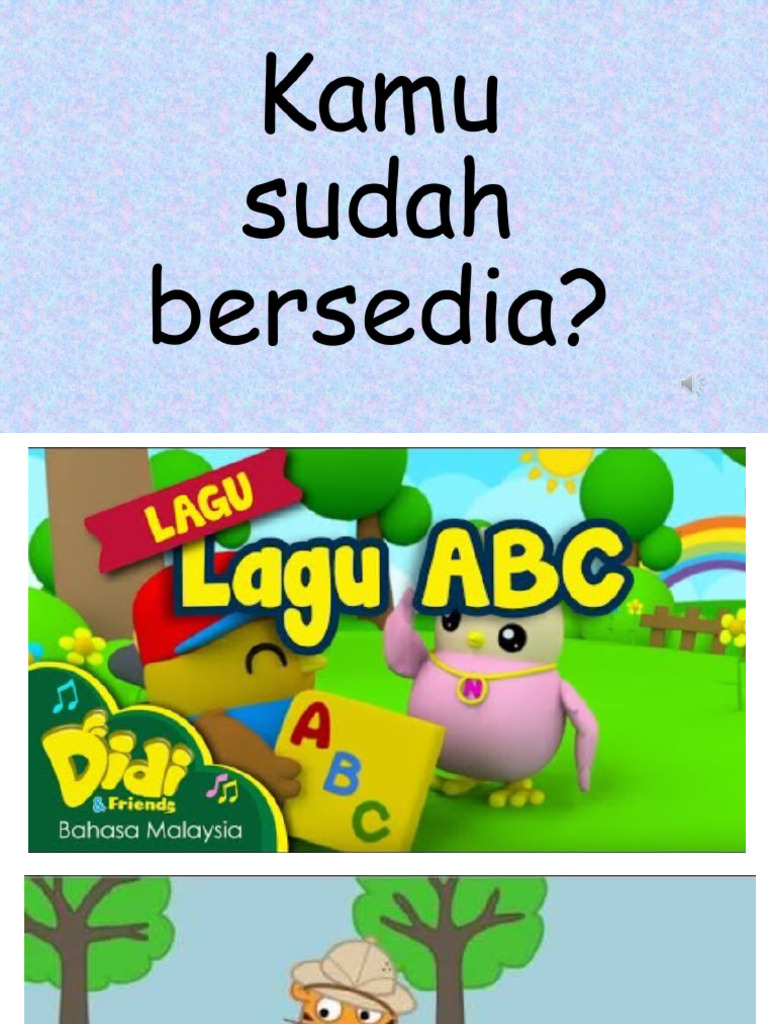Permualaan lagu ABC_huruf vokal_mari ke sekolah | PDF