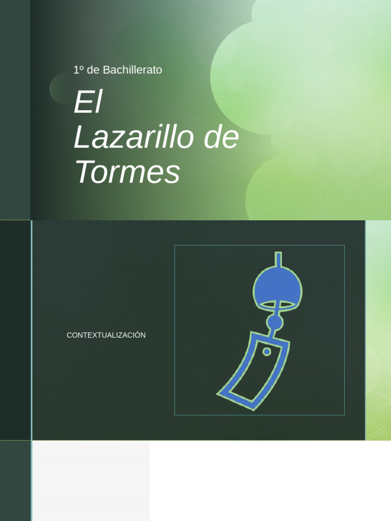 El Lazarillo de Tormes Apuntes | PDF
