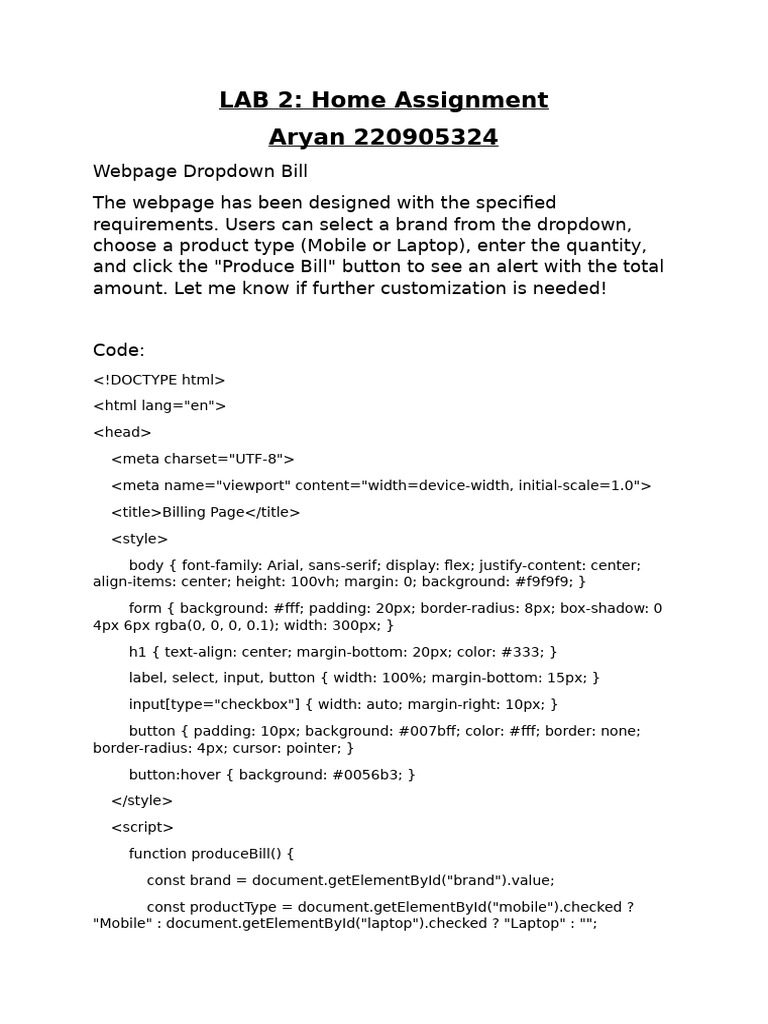Lab2 Assignment | PDF | Computing | Cyberspace