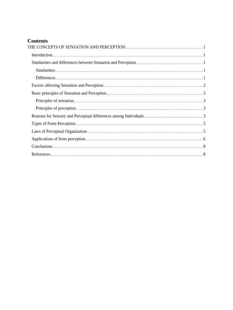 Understanding Sensation and Perception | PDF | Perception | Senses