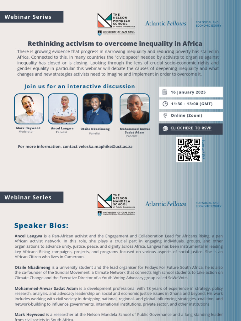 Activism Strategies to Combat Inequality in Africa | PDF | Activism ...