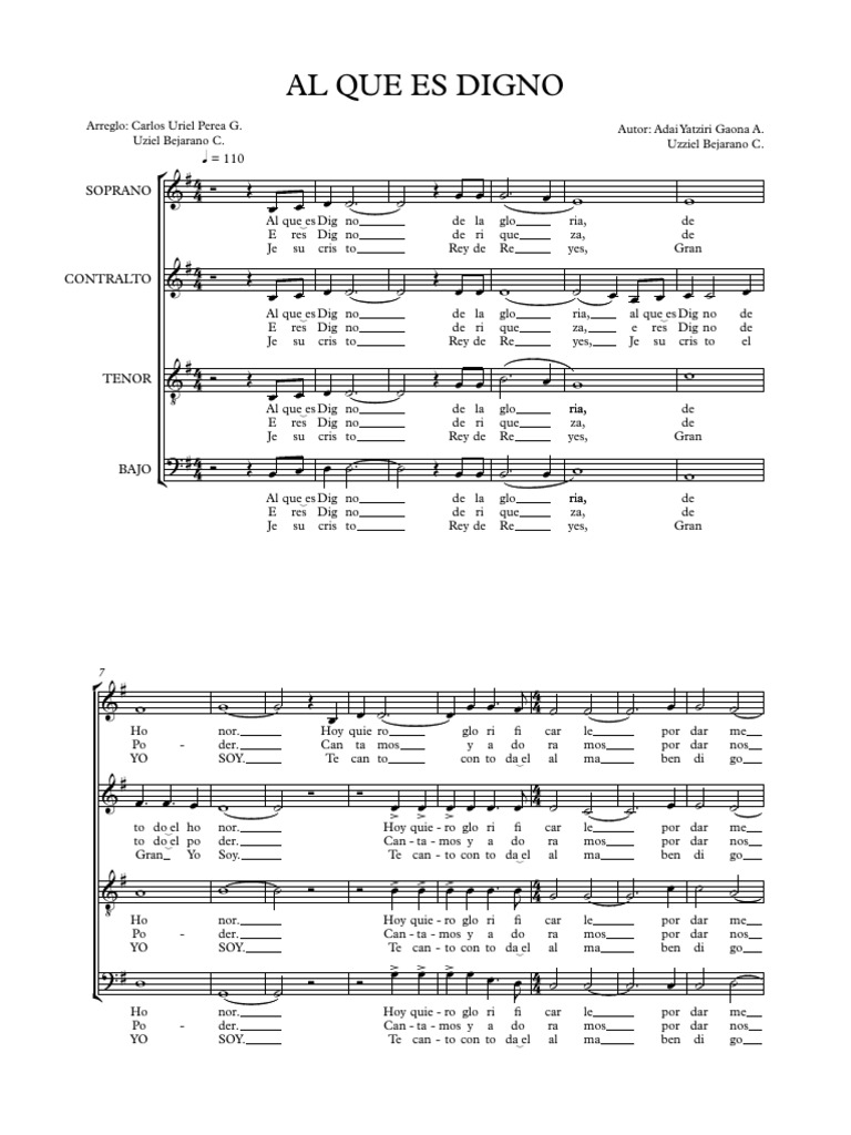 Al Que Es Digno | PDF