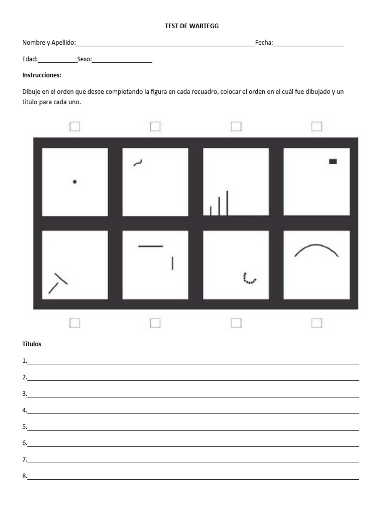 Test - de - Wartegg - . | PDF