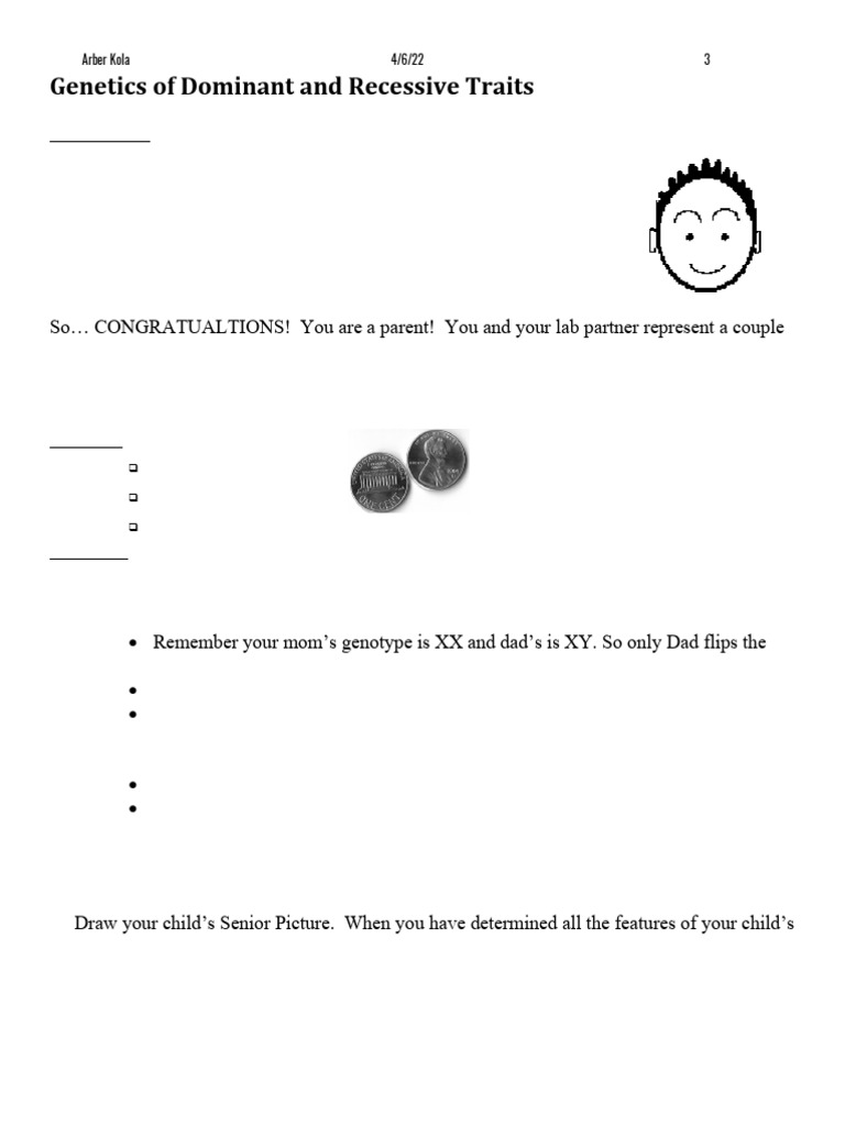 Kami Export - - Coin Flipping Babies Lab Only ['21-'22] (1) | PDF ...