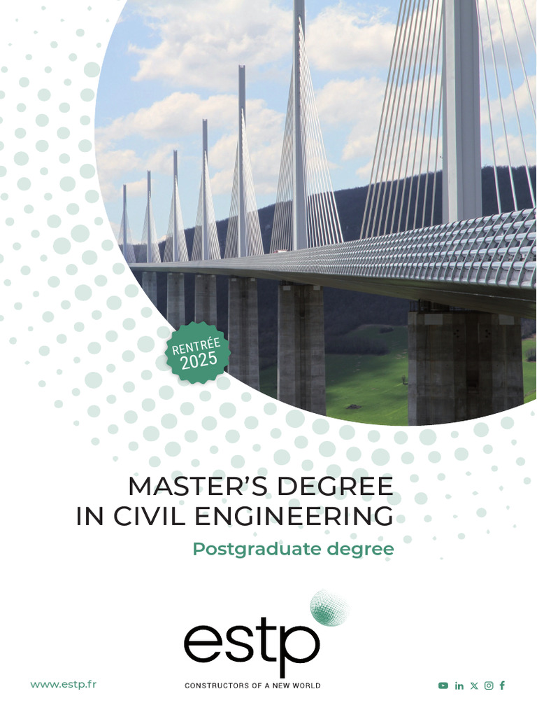 ESTP Civil Engineering 24-25 | PDF | Academic Degree