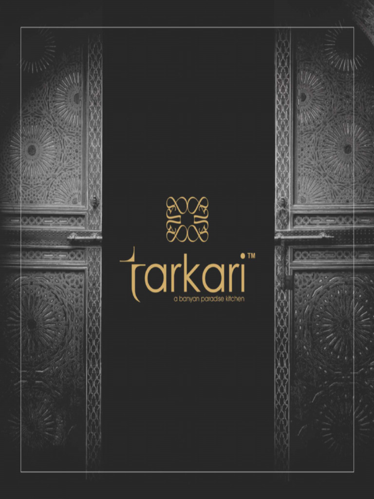 Tarkari Menu | PDF