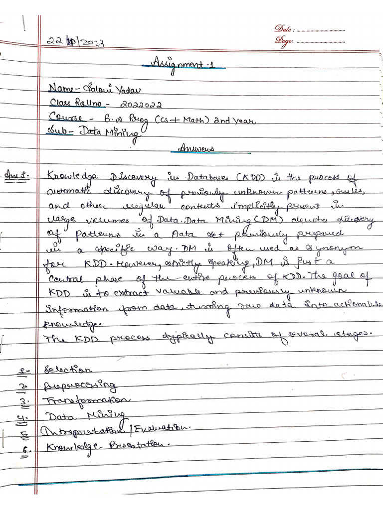 Data Mining Assignment | PDF