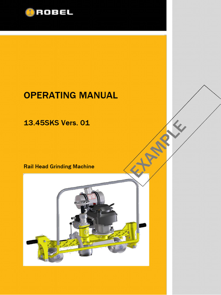 Rail Head Grinding Machine | PDF | Combustion | Exhaust Gas