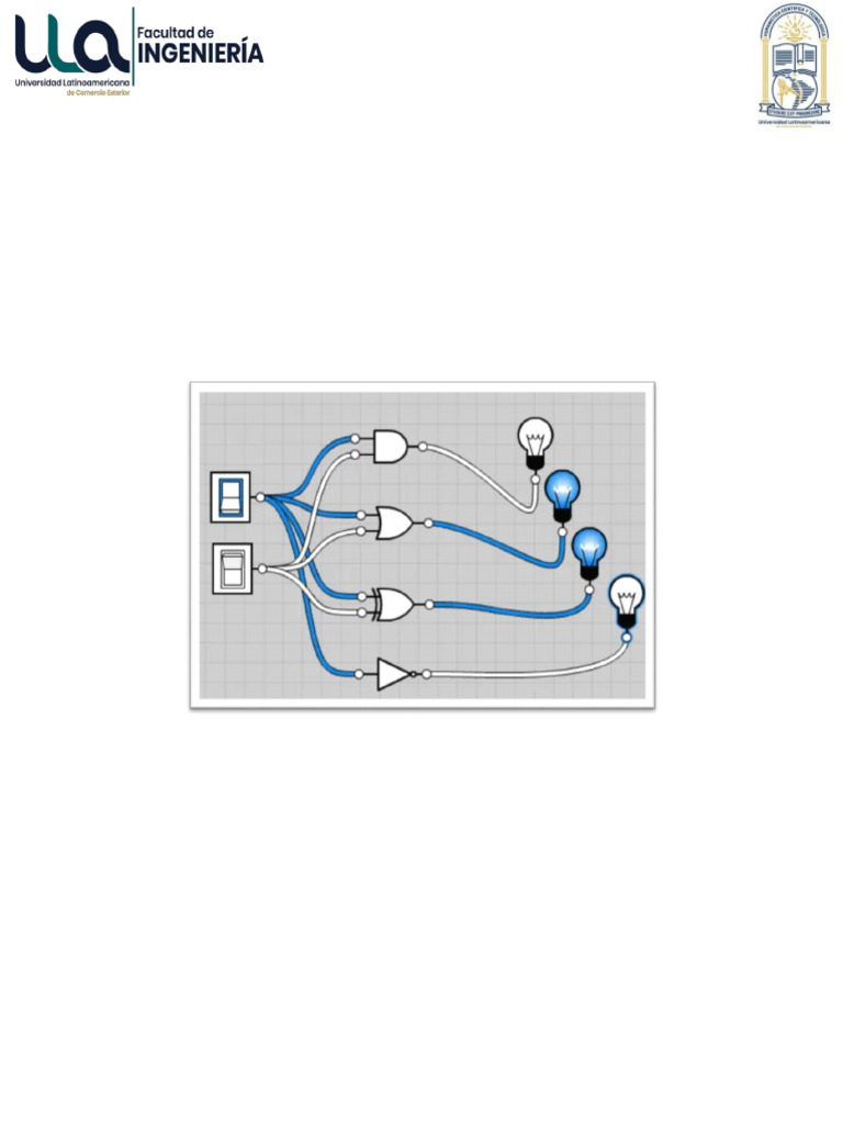 Practica 2 - Operadores lógicos TTL | PDF | Puerta lógica | Transistor