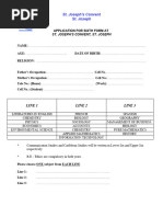 NCU Undergraduate Admissions Application | PDF | Qualifications ...