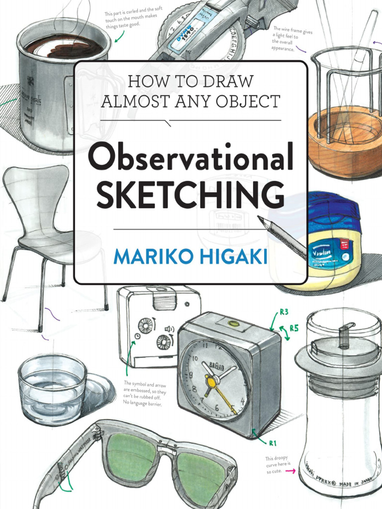 Observational Sketching - Mariko Higaki | PDF | Drawing | Shape