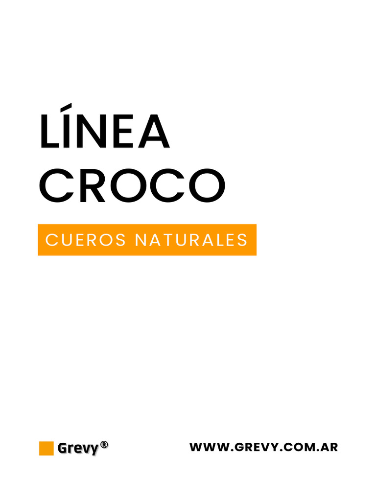 Linea Grabado Croco | PDF