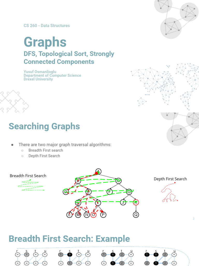 13 Dfs Topologicalsort SCC | PDF | Mathematical Relations | Theoretical Computer Science