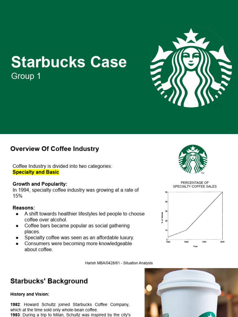 Strategic Manaement Group 1 | PDF | Starbucks | Brand