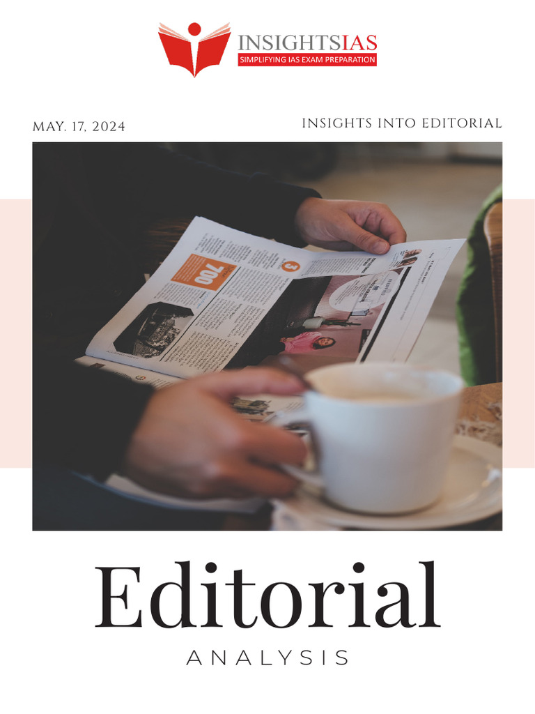 Editorial Analysis - 18 May 2024 | PDF | Hypertension | Blood Pressure