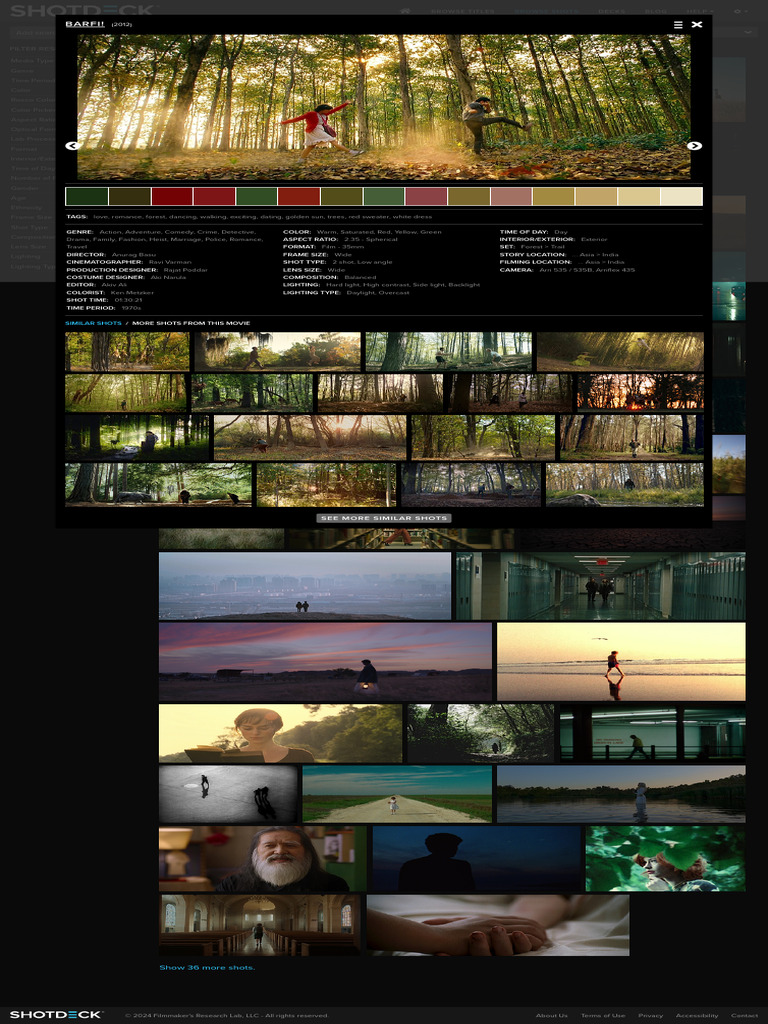 Shotdeck: Barfi! Film Stills Overview | PDF | Cinematography ...