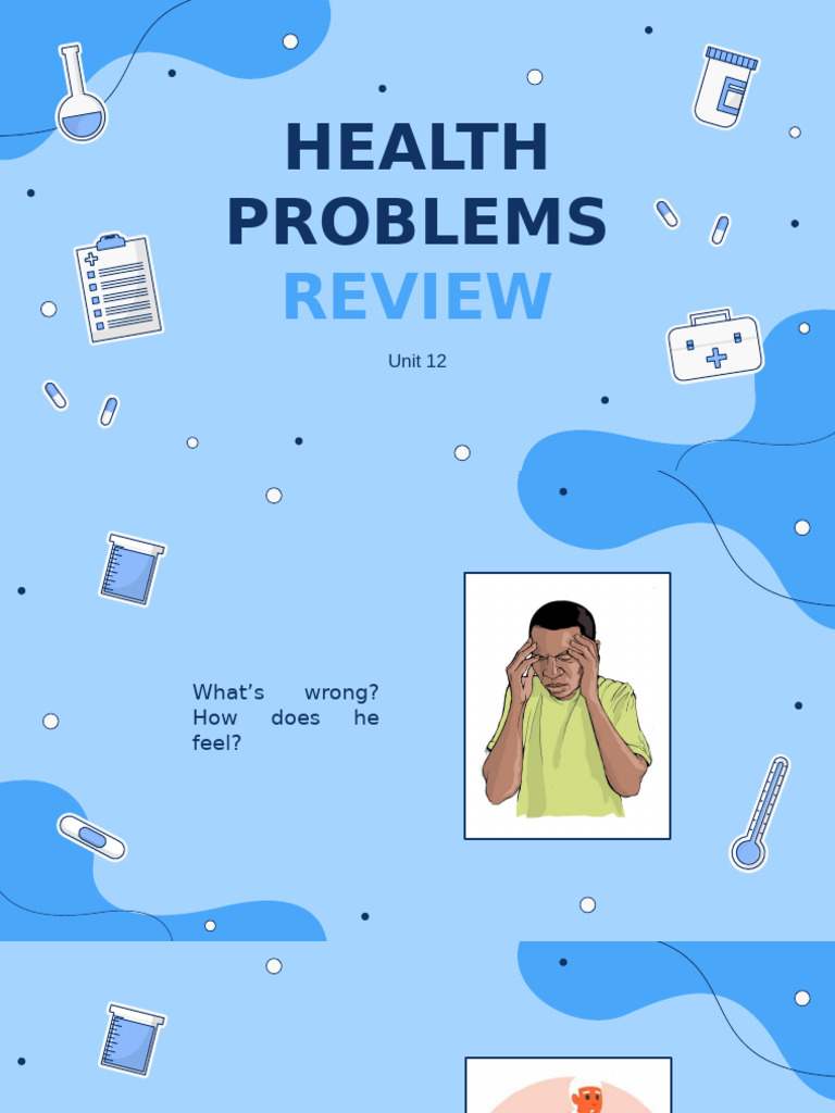 Health Problems Review Unit 12 | PDF