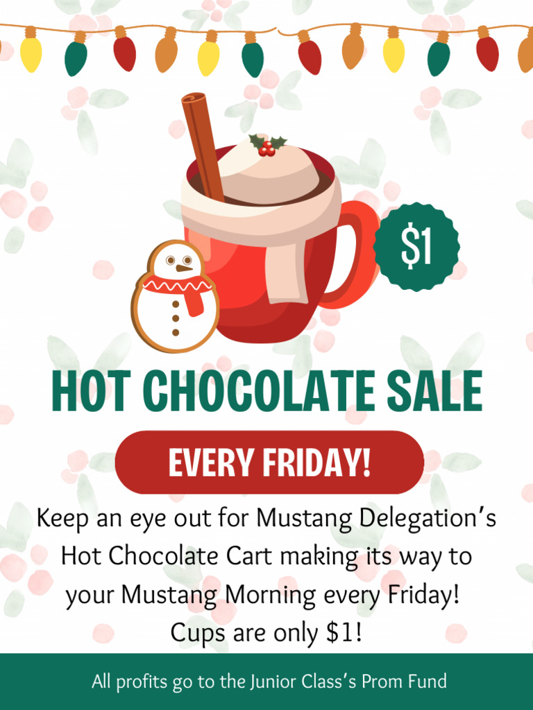 Friday Hot Chocolate for Prom | PDF