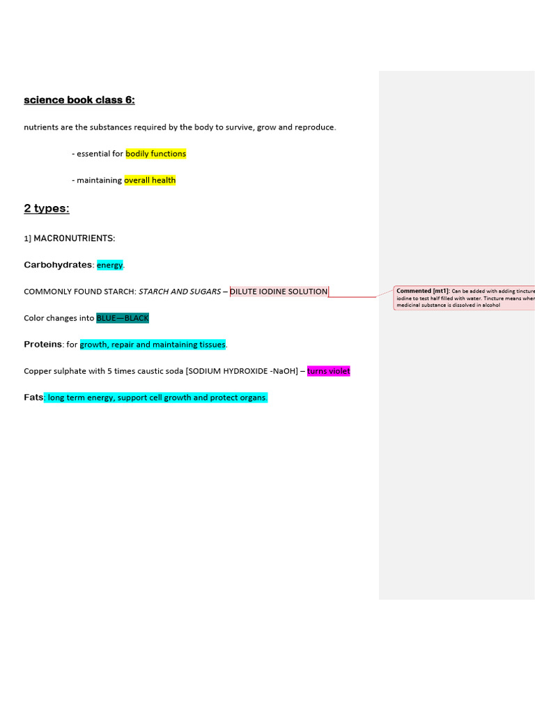 Science Book Class 6 | PDF
