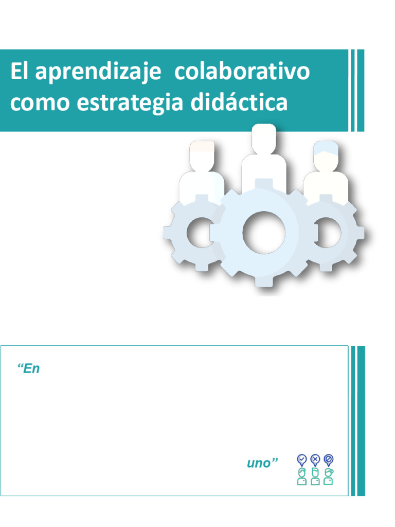 Estrategias de Aprendizaje Colaborativo | PDF | Aprendizaje | Evaluación