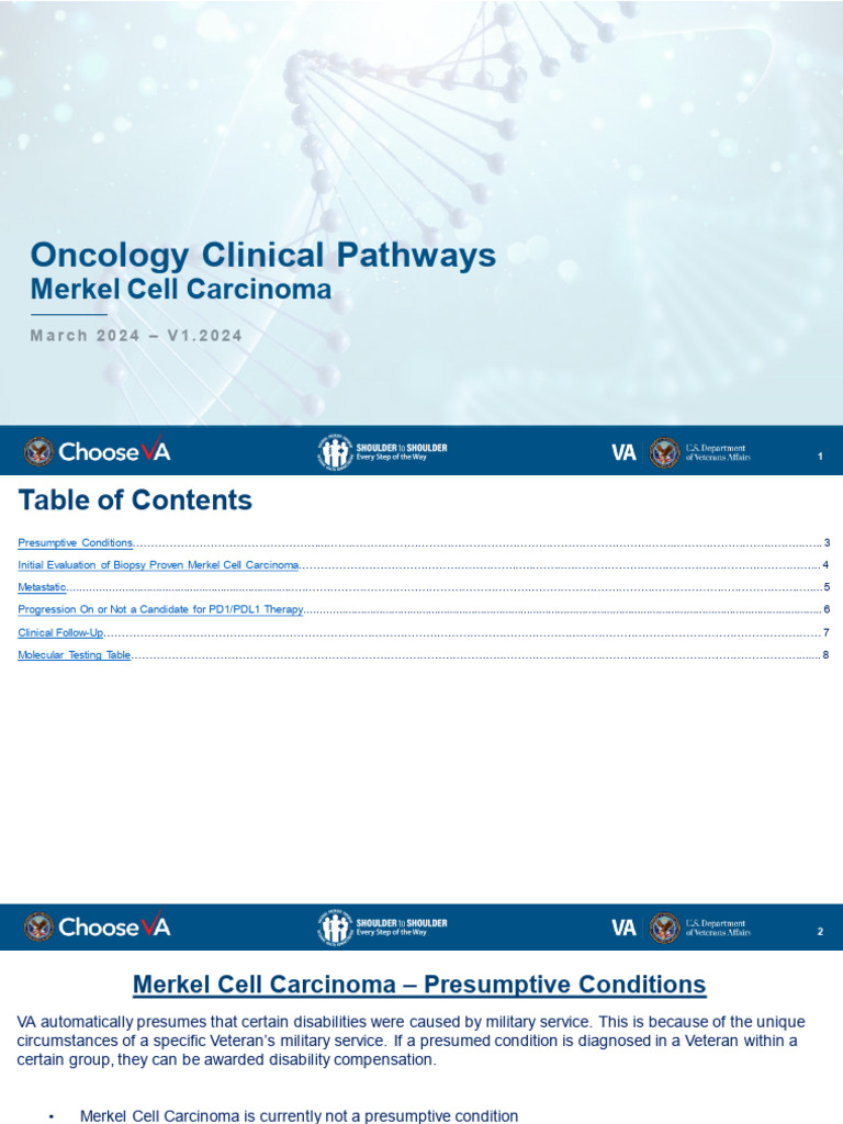 Merkel Cell Carcinoma Clinical Pathways | PDF | Metastasis | Radiation ...