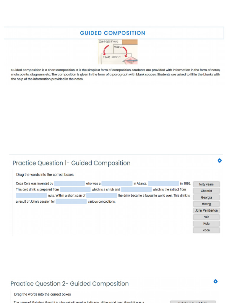 Guided Composition | PDF