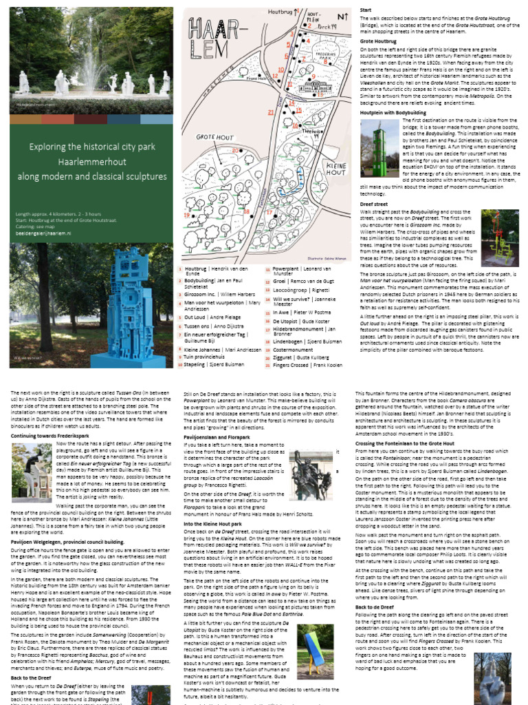 Walk in The Park Download | PDF | Sculpture