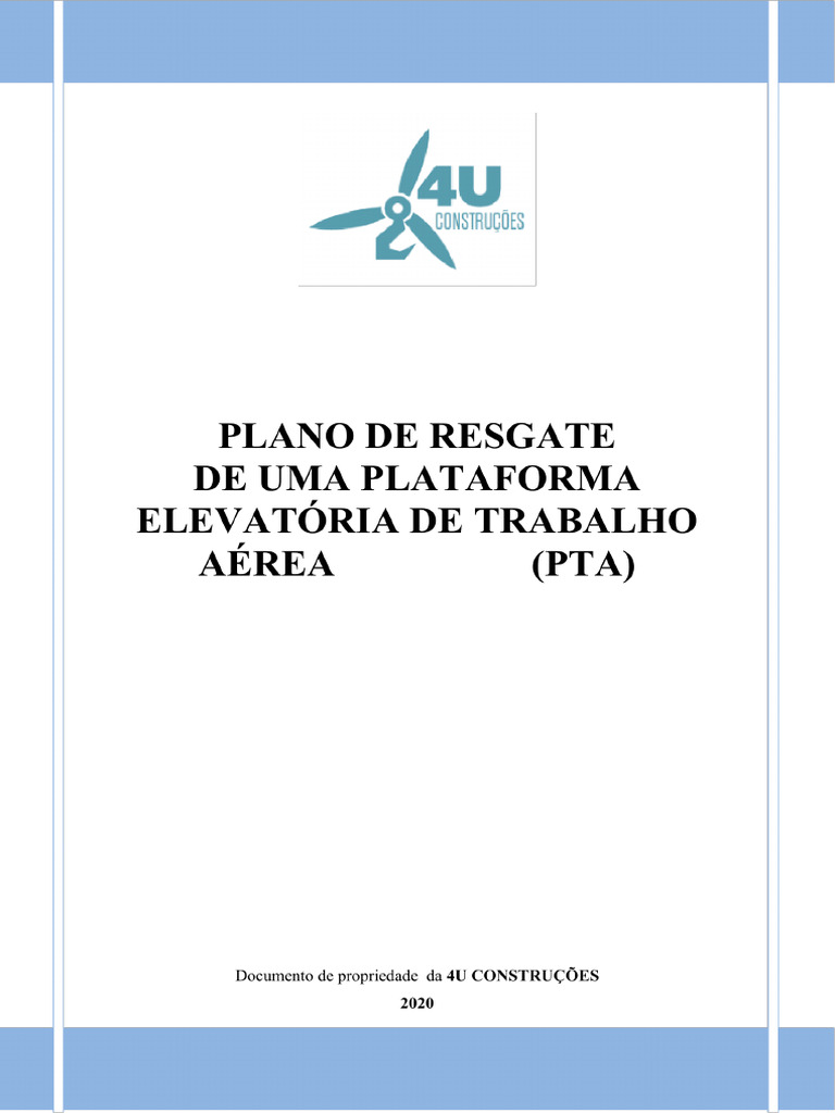 PS - 03 Plano de Resgate - 2023-1 | PDF
