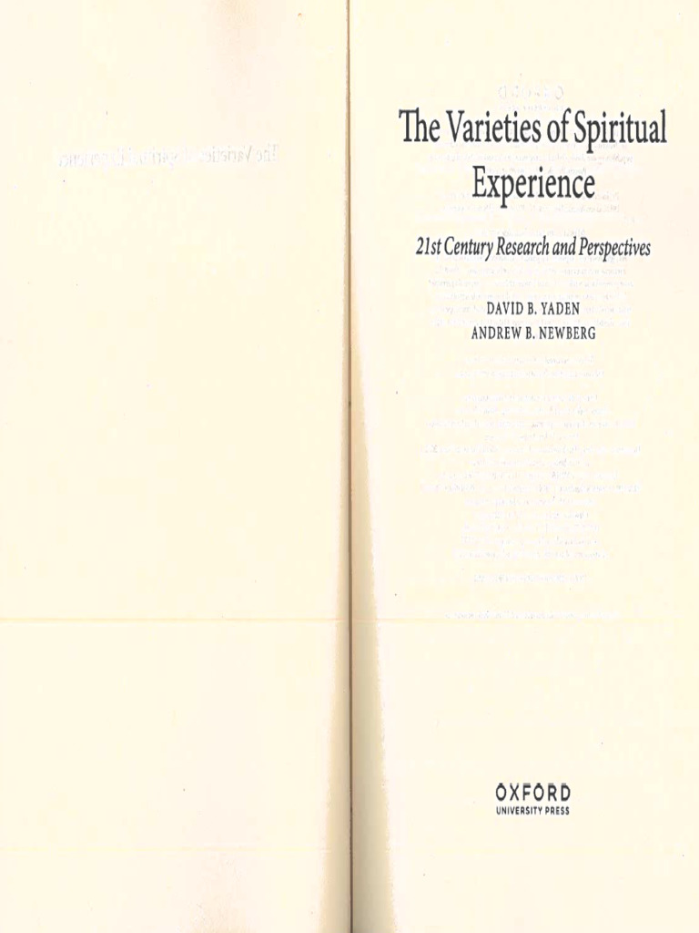 Yaden and Newberg, Ch. 6, "Origins" | PDF