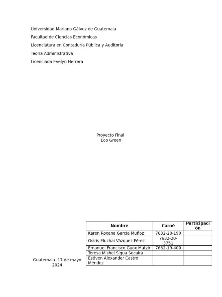 Proyecto Final 1 microeconomía | PDF | Residuos | Reciclaje